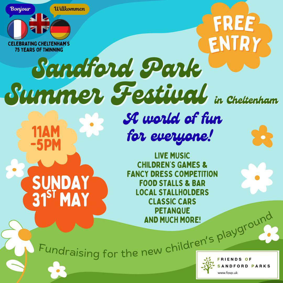 Cheltenham BID Sandford Park Summer Festival Returns This May ...